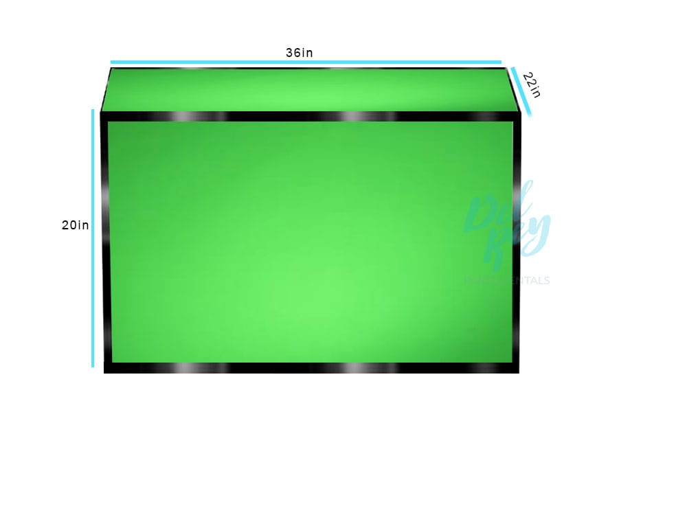 Illuminated Go Go Box | The Party Rentals Resource Company