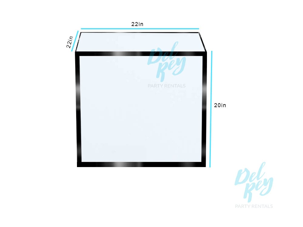 Table Rentals | Round-Cocktail-Banquet-Modern-Wood Vineyard-Lighted